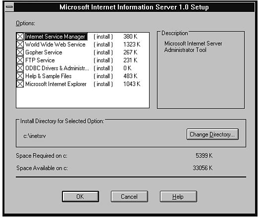Chapter 4 -- Installing and Configuring IIS